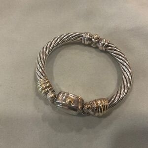 David Yurman | Jewelry | David Yurman Sterling Silver And 4k Gold Cable ...